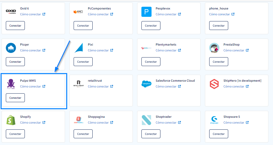 Integración con Pulpo – Sendcloud Help Center