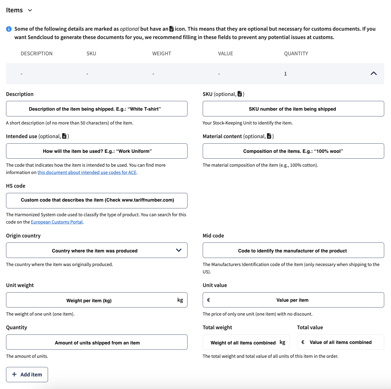 How to create an international shipment in Sendcloud – Sendcloud Help ...