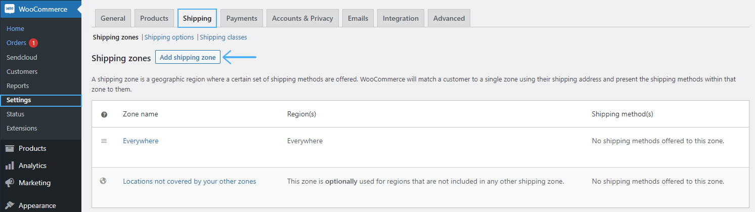 WooCommerce integratie – Sendcloud Help Center