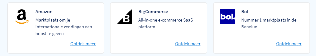 Amazon integratie – Sendcloud Helpcenter
