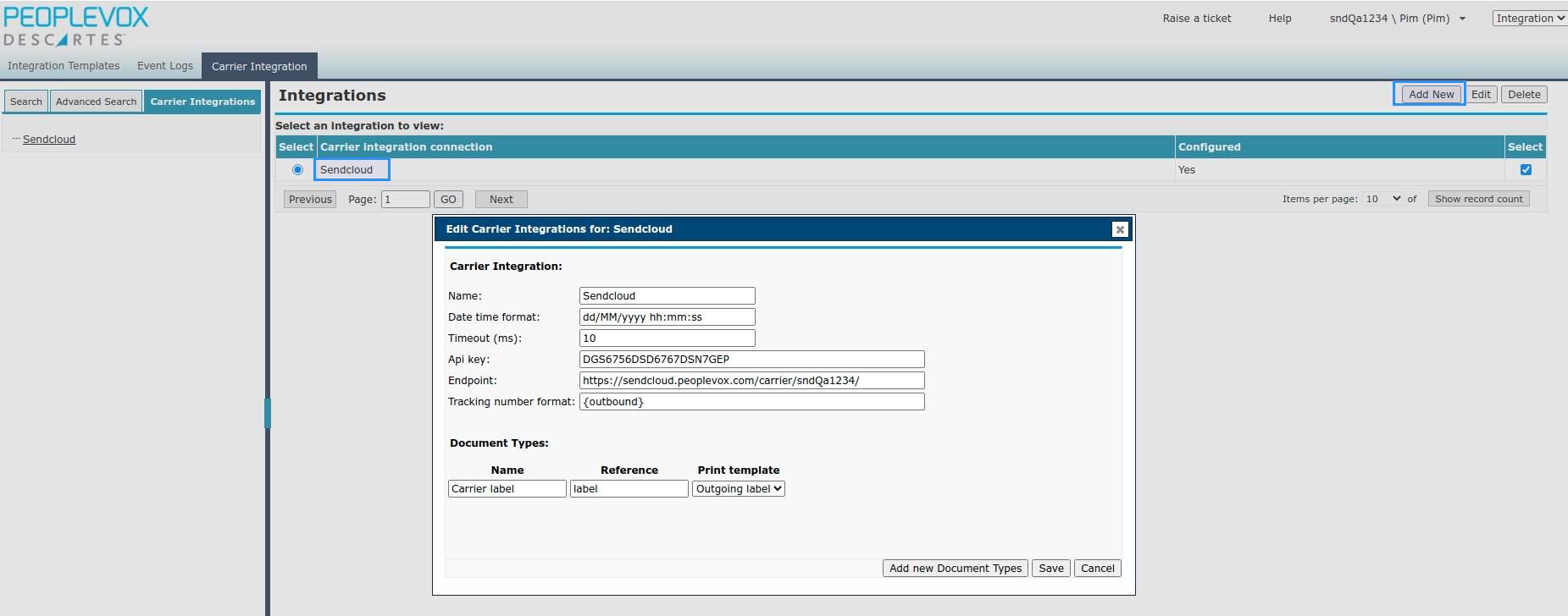 Peoplevox Integration – Sendcloud Help Center