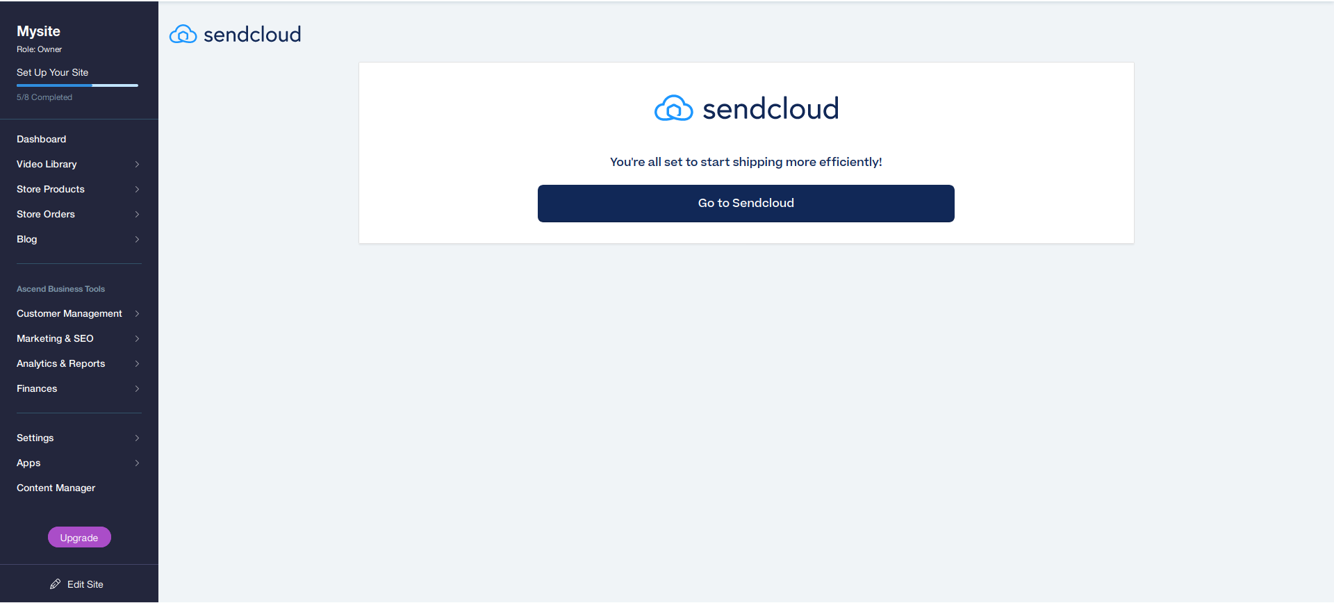 Wix integration – Sendcloud Help Center