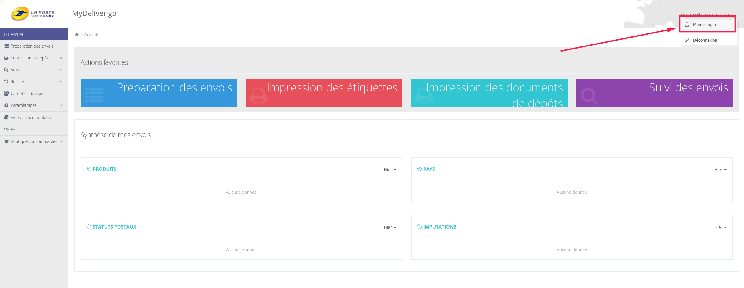 Delivengo contract activation – Sendcloud Help Center