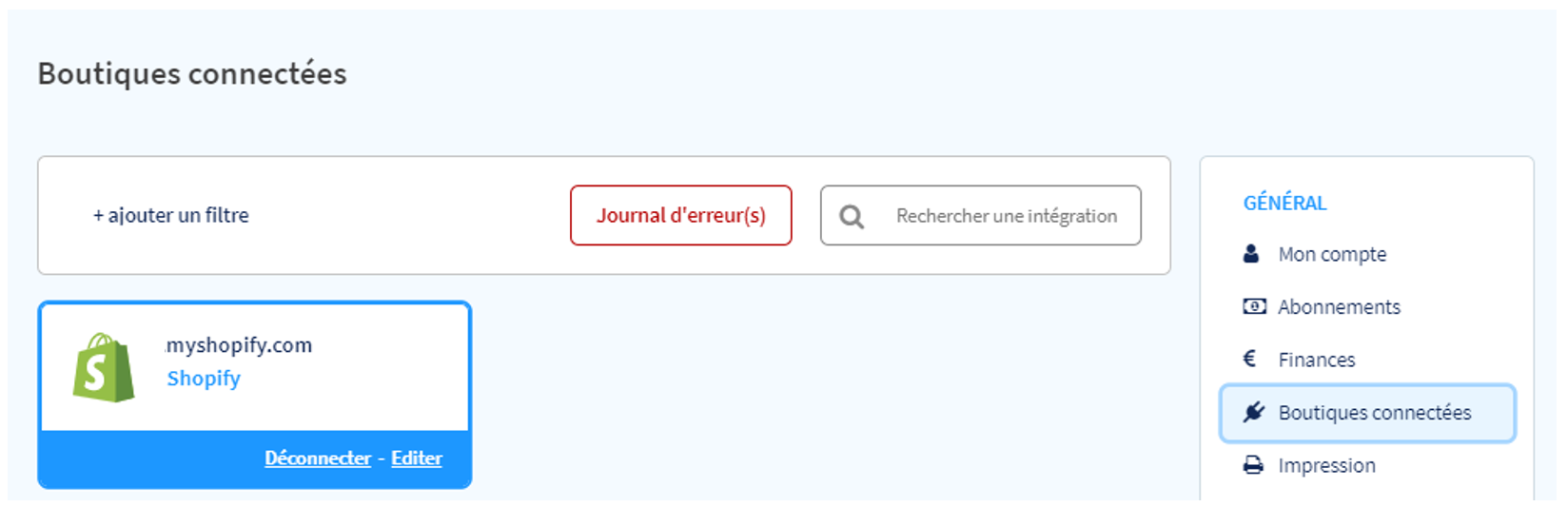 Intégration avec Shopify – Sendcloud Help Center