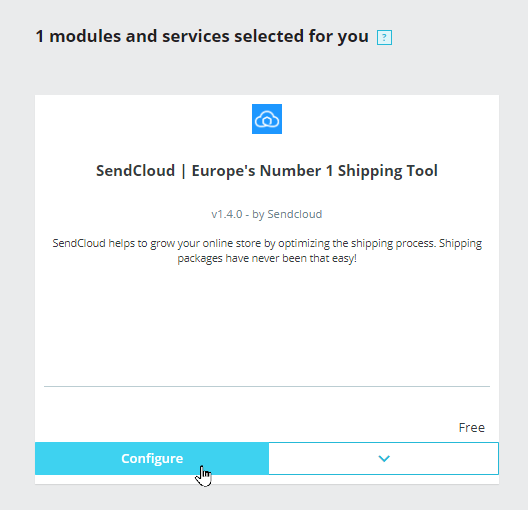 PrestaShop (V1) integratie – Sendcloud Help Center