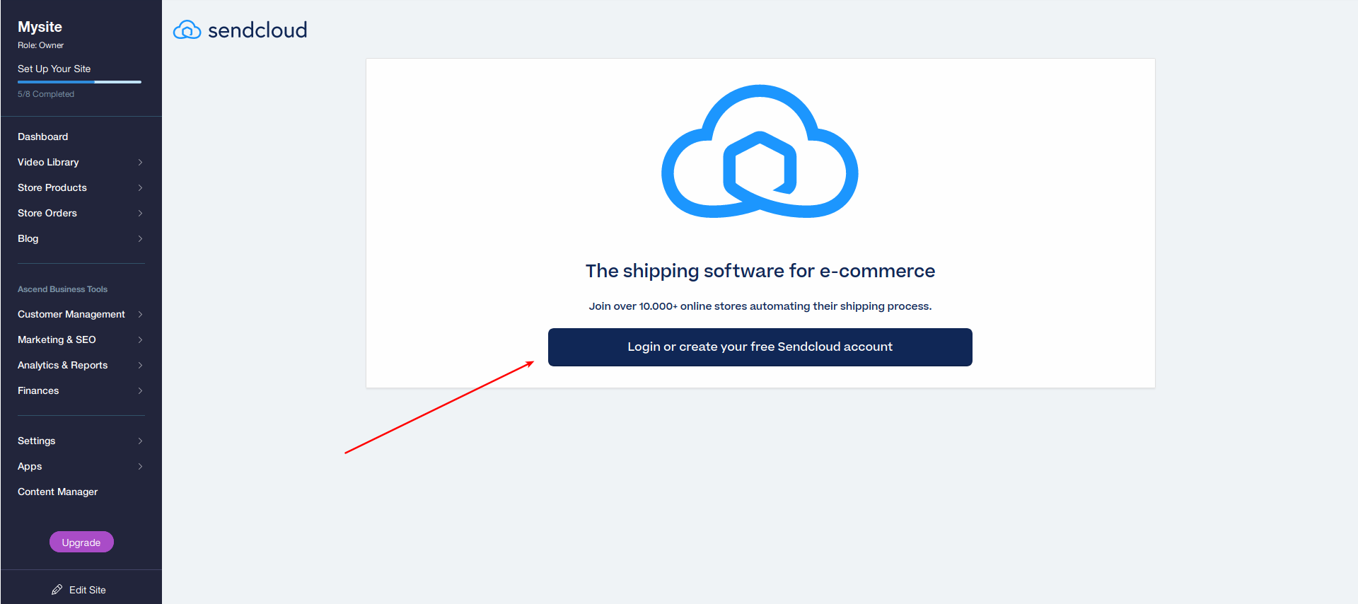 Wix integration – Sendcloud Help Center