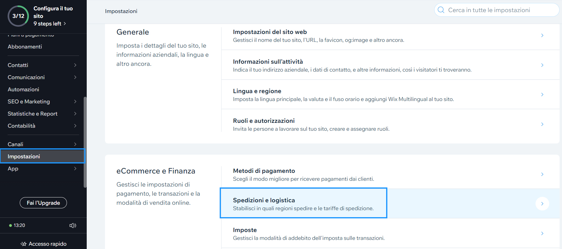 Service points per Wix – Sendcloud Help Center